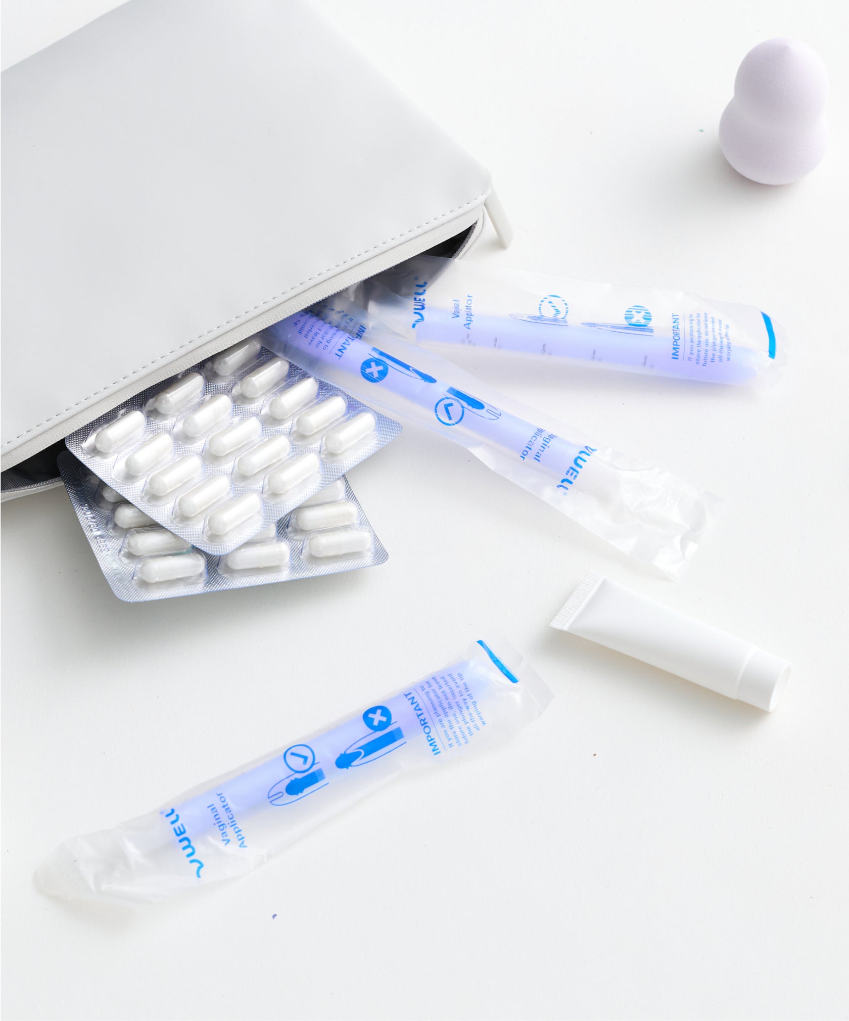 MaxComfort Tapered Vaginal Suppository Applicator (20 counts) – VWELL